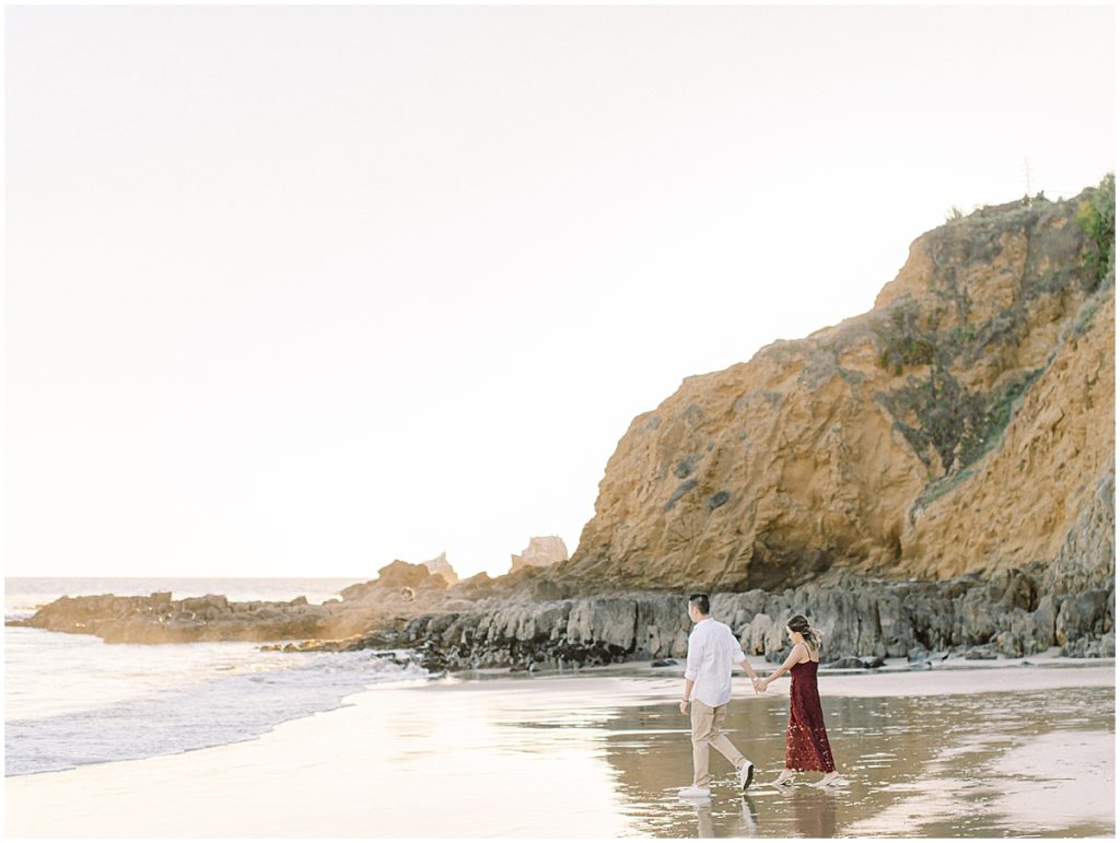 Nicole + Billy | Ethereal Light-Filled Engagement Session | Laguna ...